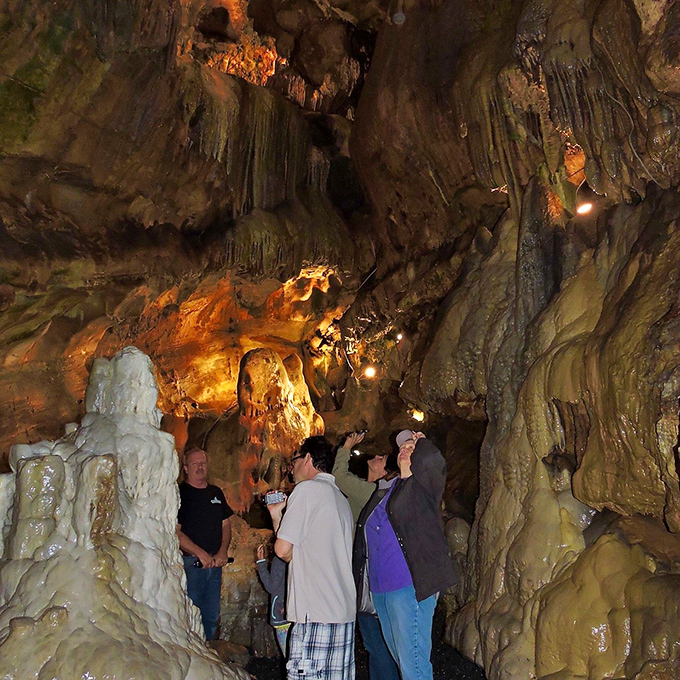 "And over here we have..." Tour guides bring these ancient formations to life with stories that span geological epochs and human history.