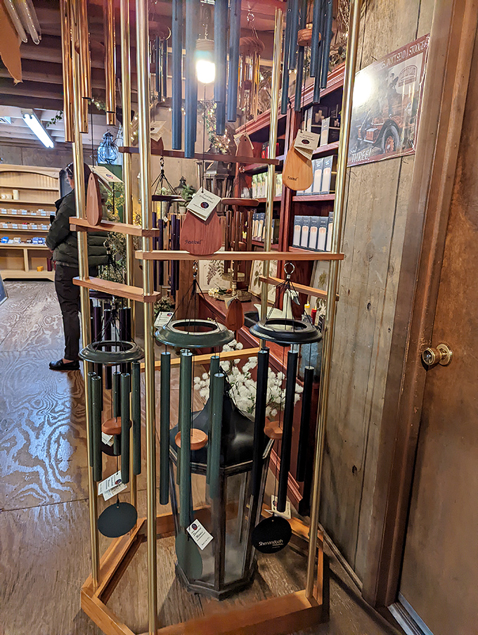 Wind chimes dance in suspended animation, promising the soundtrack of summer for patios across Pennsylvania and beyond.