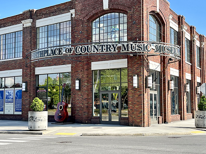 The Birthplace of Country Music Museum celebrates Bristol's musical heritage with architectural notes as strong as a guitar riff.