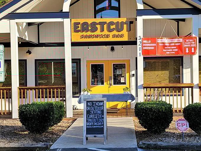 Eastcut's humble exterior is the sandwich world's equivalent of Clark Kent—ordinary on the outside, superhero on the inside.