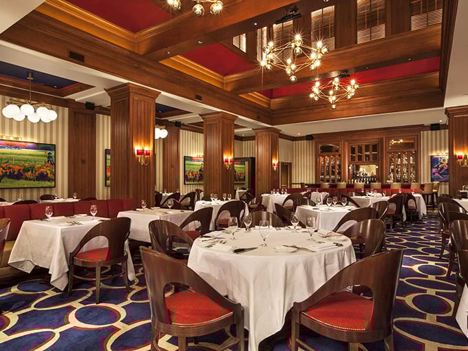 Flagler's elegant dining room could make a bologna sandwich feel fancy. Thankfully, they serve much better than that.