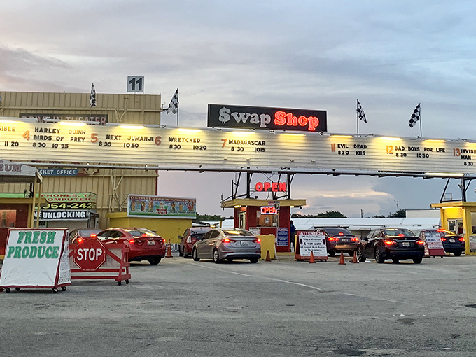 The Swap Shop isn't just shopping&mdash;it's entertainment! Where else can you find movies and merchandise together?