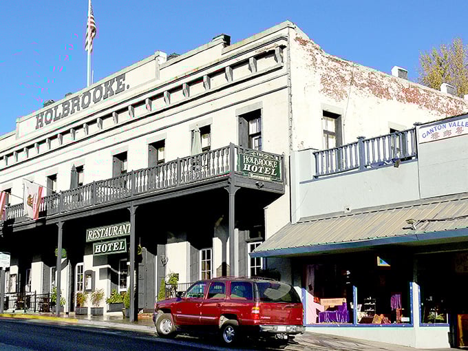 Holbrooke Hotel stands as a grand reminder that gold rush entrepreneurs knew how to build things that last.