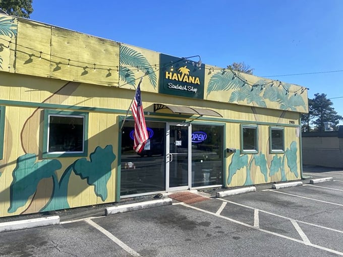 Havana's sunny yellow exterior is like Cuba's postcard perfect beaches &ndash; bright, inviting, and promising good times ahead.