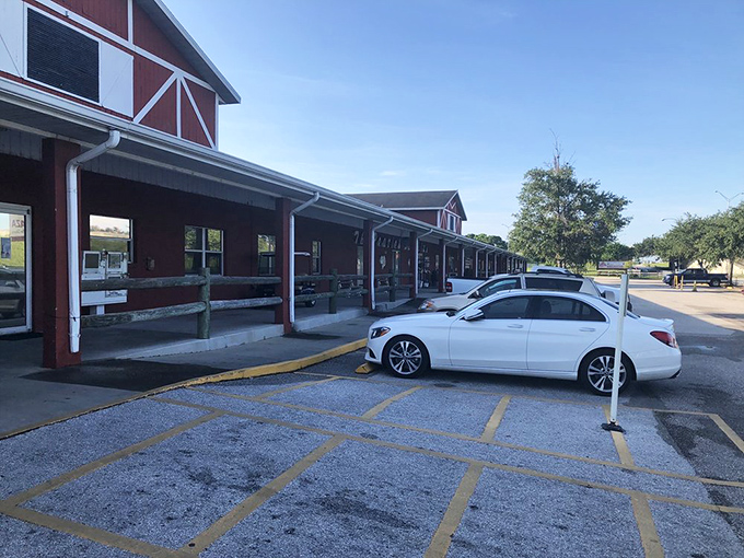 Market World's cheerful yellow fa&ccedil;ade &ndash; like a beacon of bargains calling to serious deal hunters.