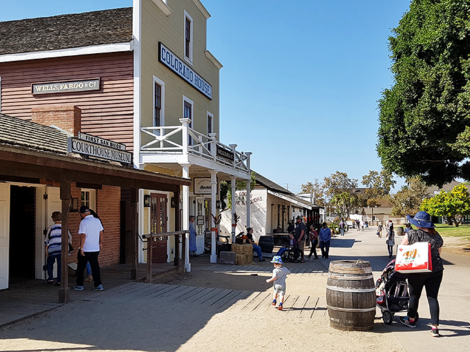 Old Town San Diego's wooden boardwalks practically echo with the footsteps of cowboys and gold rushers from days gone by.