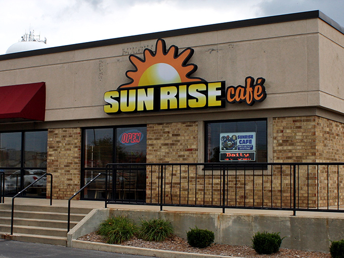 Sun Rise Cafe's straightforward exterior hides a breakfast powerhouse&mdash;like finding out your quiet neighbor used to be a rock star.