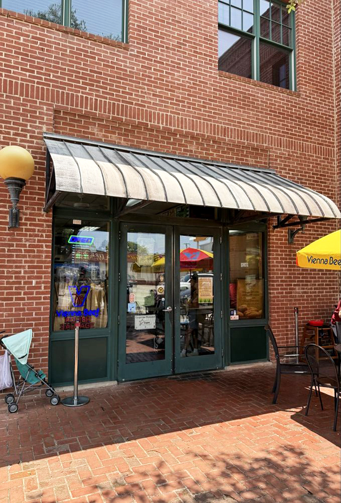 Weinberger's charming brick storefront with its classic awning looks like it was plucked from a small-town postcard. 