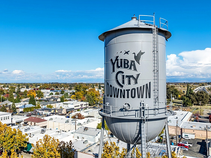 Yuba City's iconic water tower stands tall over a downtown where affordability isn't just a dream&mdash;it's the daily reality.
