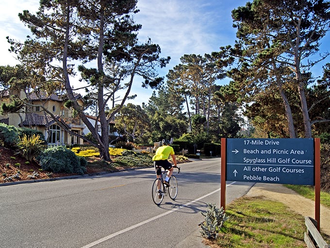 Pebble Beach's famous coastal route&mdash;the kind of scenery that makes you wonder why you ever watch travel shows on TV.