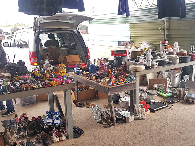 Toys and treasures as far as the eye can see! 77 Flea Market proves everything really is bigger in Texas.