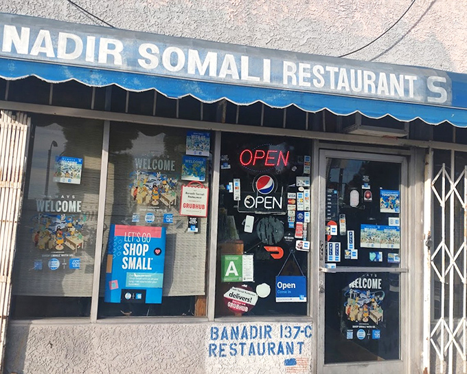 No fancy signage needed when the food inside creates its own buzz &ndash; Banadir lets its Somali cuisine do the talking.