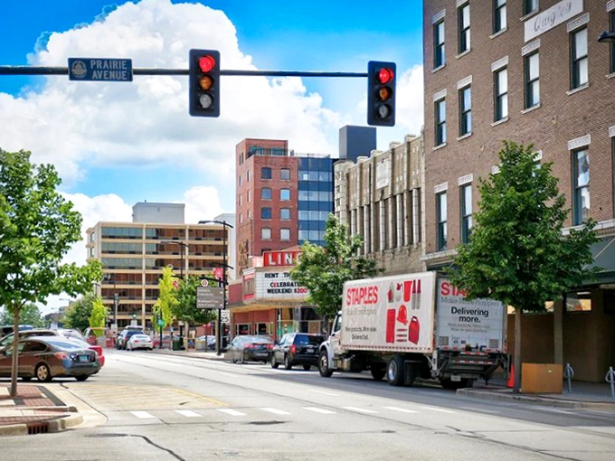 Decatur's downtown architecture reflects its rich industrial heritage. Those classic brick buildings have weathered economic storms with Midwestern resilience.