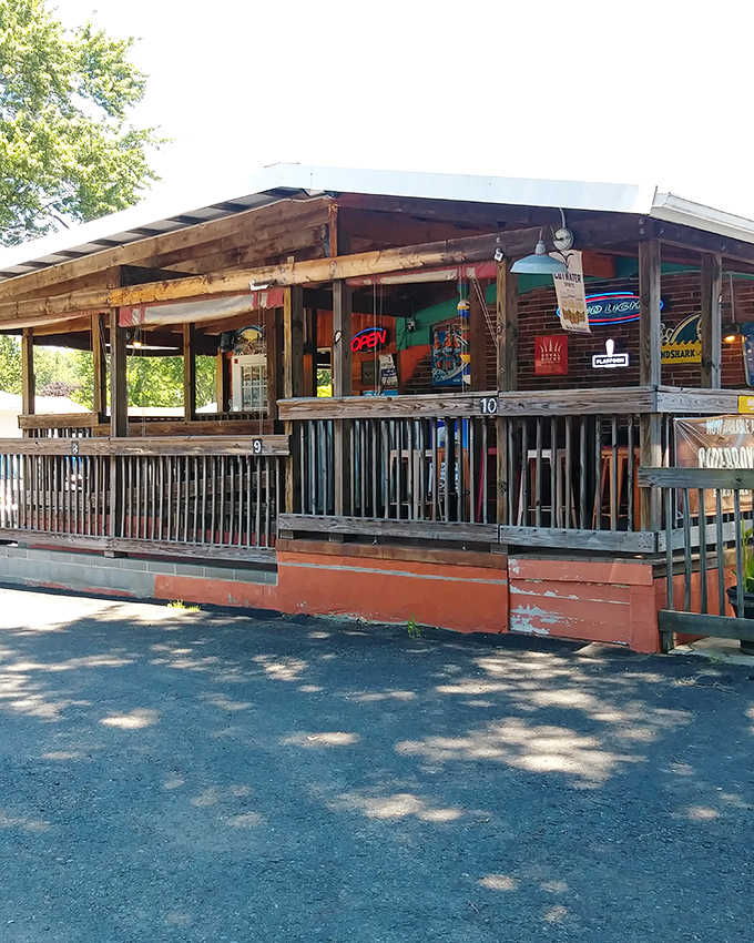 This rustic wooden deck has witnessed countless "oohs" and "aahs" over perfectly fried perch and ice-cold beers on sunny Ohio afternoons.