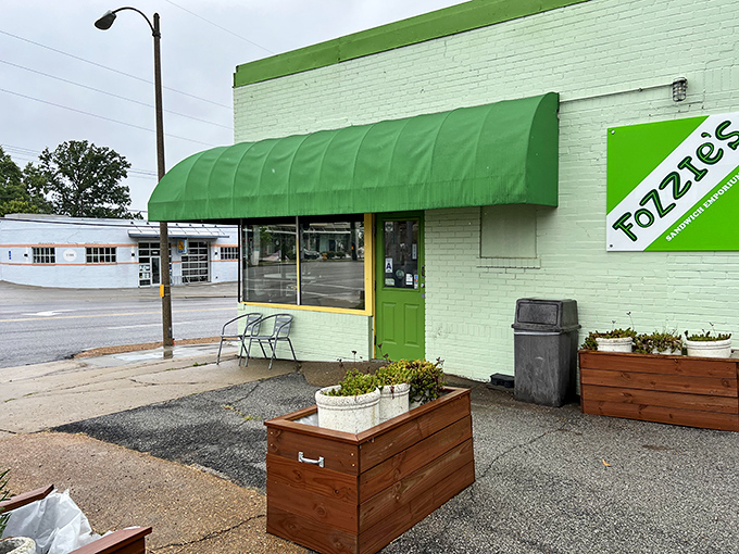 Those wooden planters outside Fozzie's aren't just for show &ndash; they're growing fresh herbs that might end up in your sandwich in about five minutes.