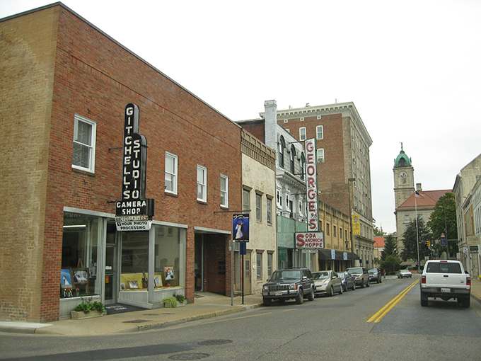 The rolling hills beyond Harrisonburg remind you why they call this the Shenandoah Valley &ndash; those views are worth every mile driven.