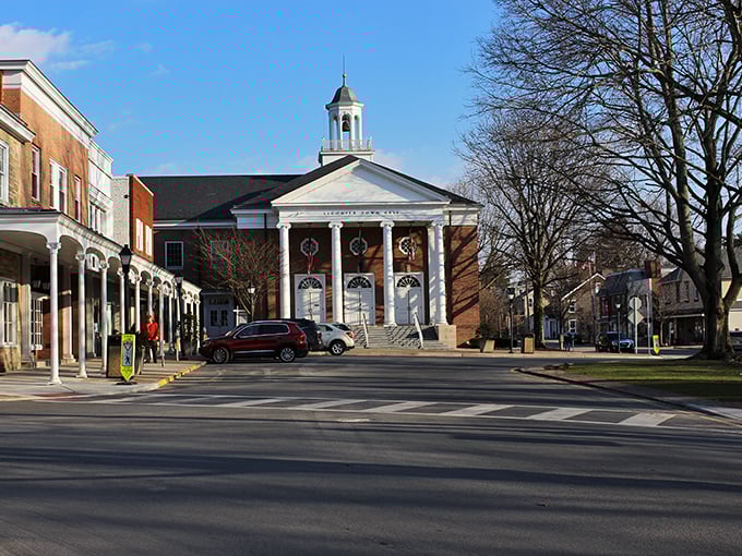 The town square in Ligonier has that perfect blend of historic charm and lived-in comfort. It's not a museum; it's home.
