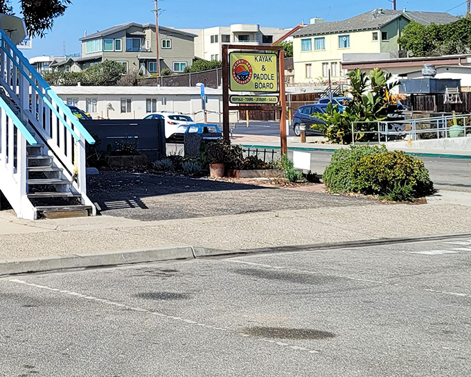 This working harbor town serves fresh seafood while sea otters play in protected bay waters. 