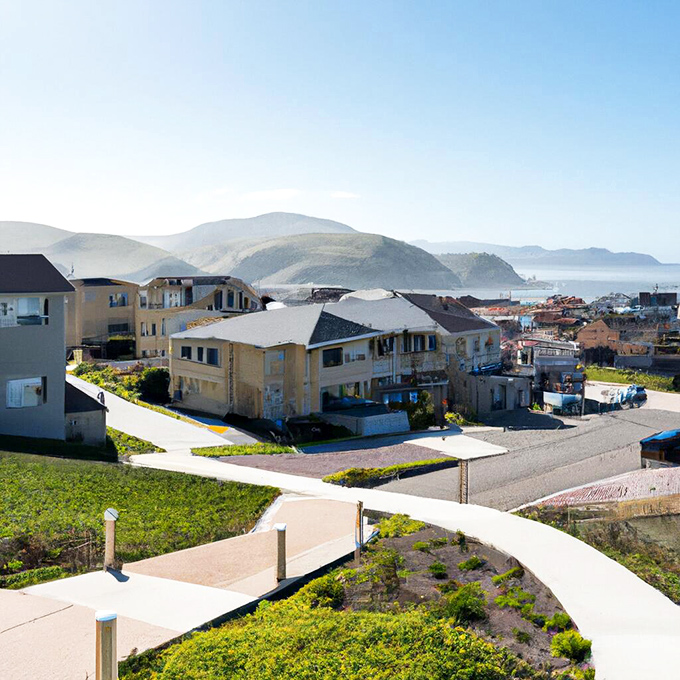 The kind of view that makes you pull over your car in Pacifica and think, "Maybe I should work remotely... forever."