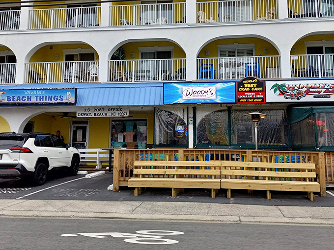 Don't let the modest storefront fool you&mdash;Woody's serves up crab cakes that could make a mermaid switch citizenship.