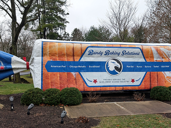 The twist tie alone weighs more than your grocery cart. Carb loading just reached legendary status! 