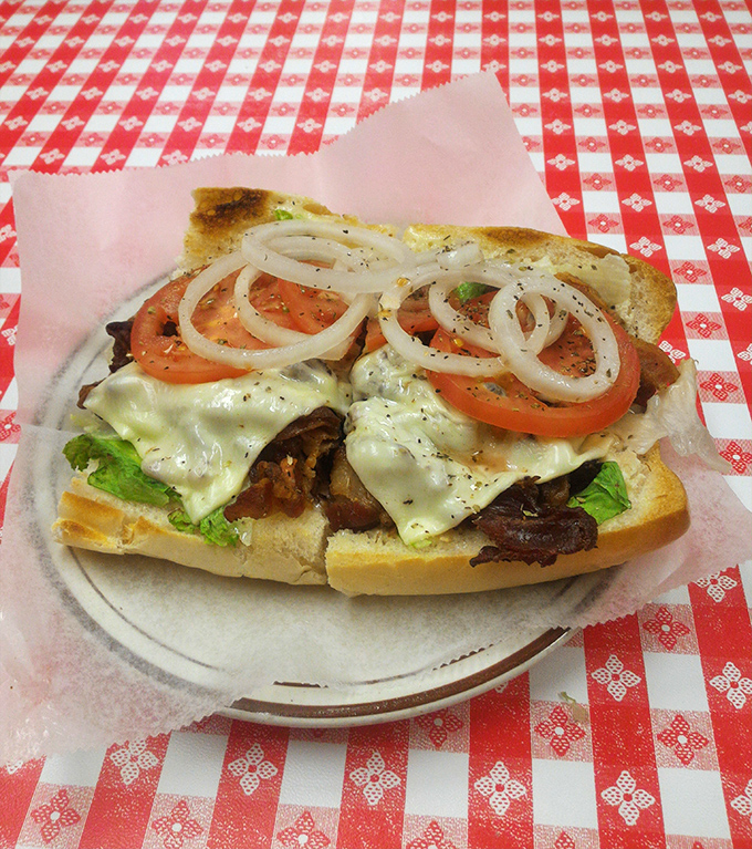 A proper BLT should never be underestimated. This beauty, with its garden-fresh tomatoes and crisp lettuce, proves simplicity can be revolutionary.