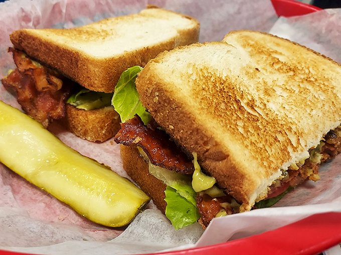 The BLT that proves bacon really does make everything better, especially on toasted perfection.
