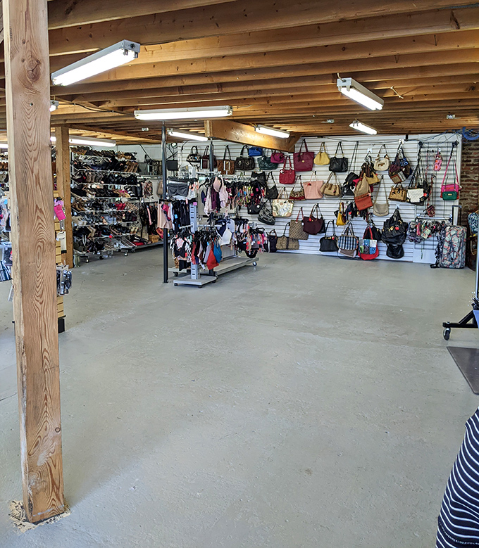 Handbag heaven! From everyday totes to special occasion clutches, your next favorite accessory is hanging right here.