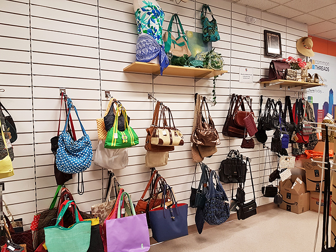 Handbag heaven for the indecisive shopper. Why choose between leather, canvas, or designer when prices make "all of the above" a reasonable answer? 