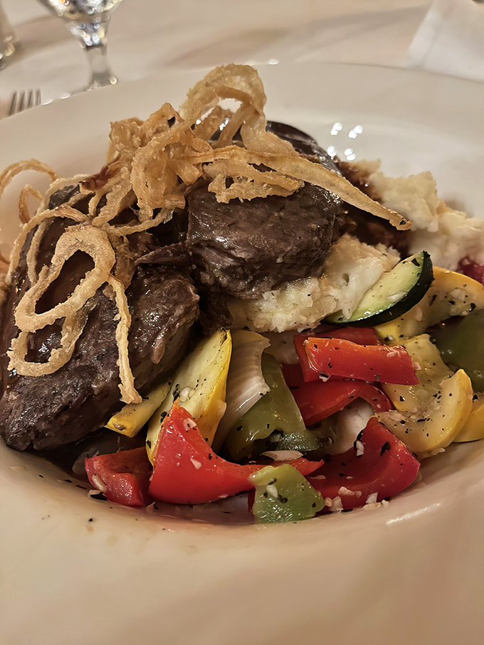 These braised short ribs don't just fall off the bone&mdash;they practically leap onto your fork, surrounded by a garden of colorful vegetables.