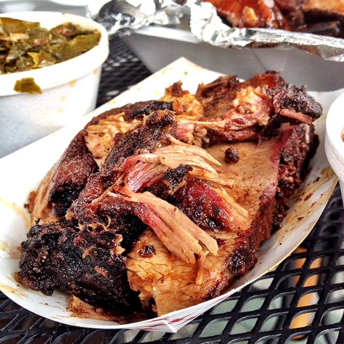 This isn't just brisket; it's a time machine to when cooking meant patience, fire, and respect for the meat. That bark speaks volumes.