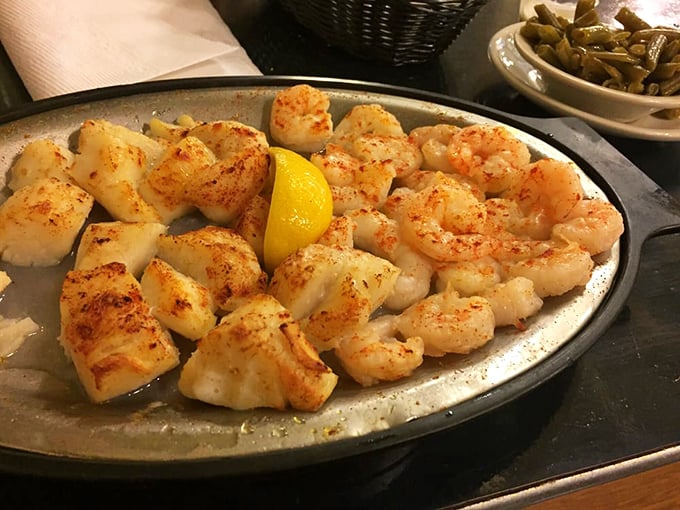 Seafood this perfectly seasoned doesn't need fancy plating—just a squeeze of lemon and a moment of silence before the first heavenly bite.