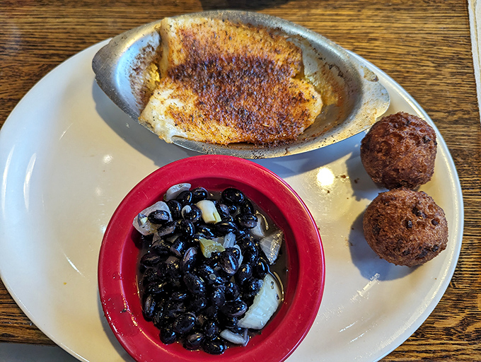 Broiled white fish with the perfect blackened seasoning&mdash;proof that sometimes the simplest preparation lets truly fresh seafood shine brightest.