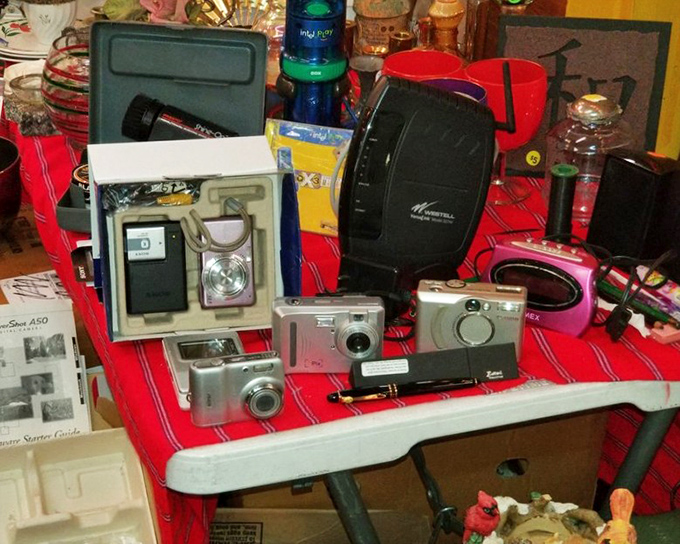 The digital revolution's ancestors gather for a family reunion. These vintage cameras once captured memories long before selfies existed.