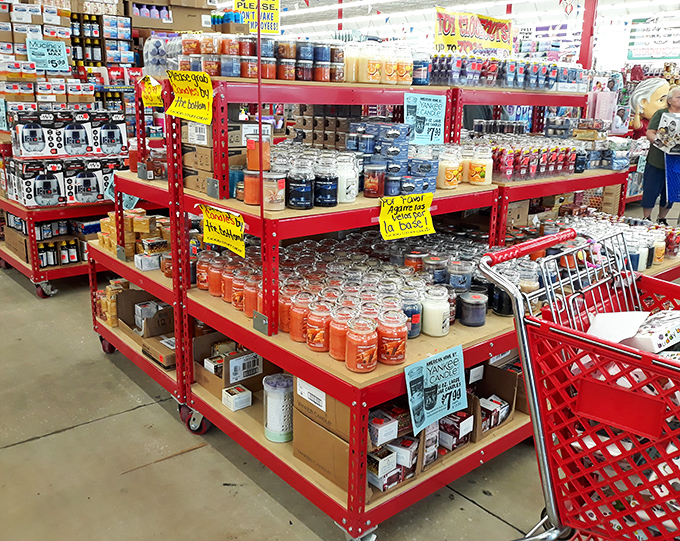 Candle paradise! Enough scented options to transform your home from "day-old takeout" to "luxury spa retreat" in one strike of a match.