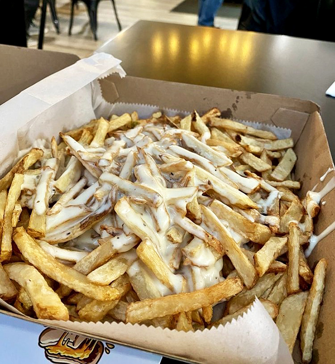 These cheese-drenched fries could make a cardiologist weep &ndash; but what a delicious way to go!