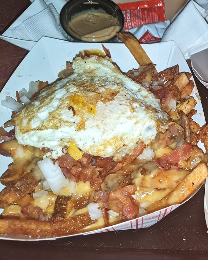 Golden fried chicken that would make your grandmother proud, served in gloriously unconventional surroundings.