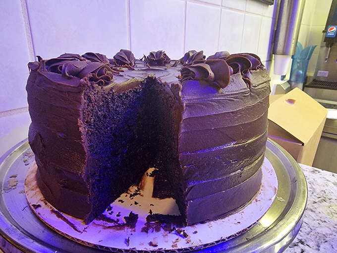 This chocolate cake isn't just dessert, it's therapy on a plate&mdash;layers of dark, moist decadence that would make even the most disciplined dieter surrender.