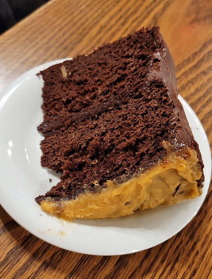 German chocolate cake that doesn't mess around&mdash;rich, decadent layers that would make Black Forest natives nod in approval.