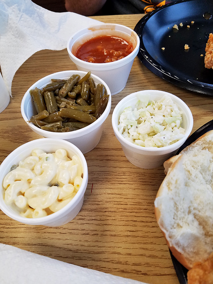 The supporting cast deserves applause too &ndash; these homestyle sides provide the perfect harmony to the chicken's starring role.