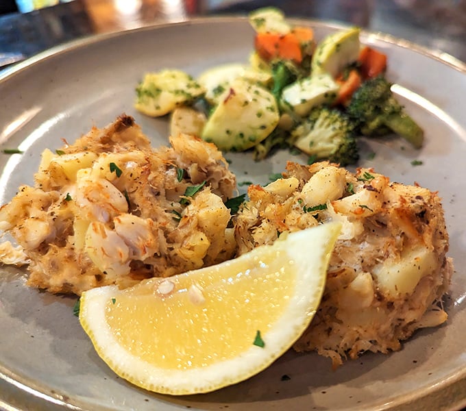 Crab cakes that actually taste like crab&mdash;what a concept! These golden-brown beauties deliver the Chesapeake Bay in every succulent bite.