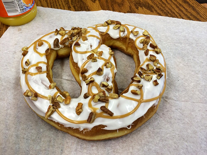 This caramel pecan donut isn't just breakfast&mdash;it's an event. The kind worth planning an entire road trip around.