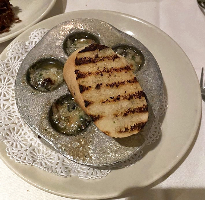 These escargot aren't just dinner&mdash;they're little buttery vessels of garlic-infused decadence that would make Julia Child give a standing ovation.