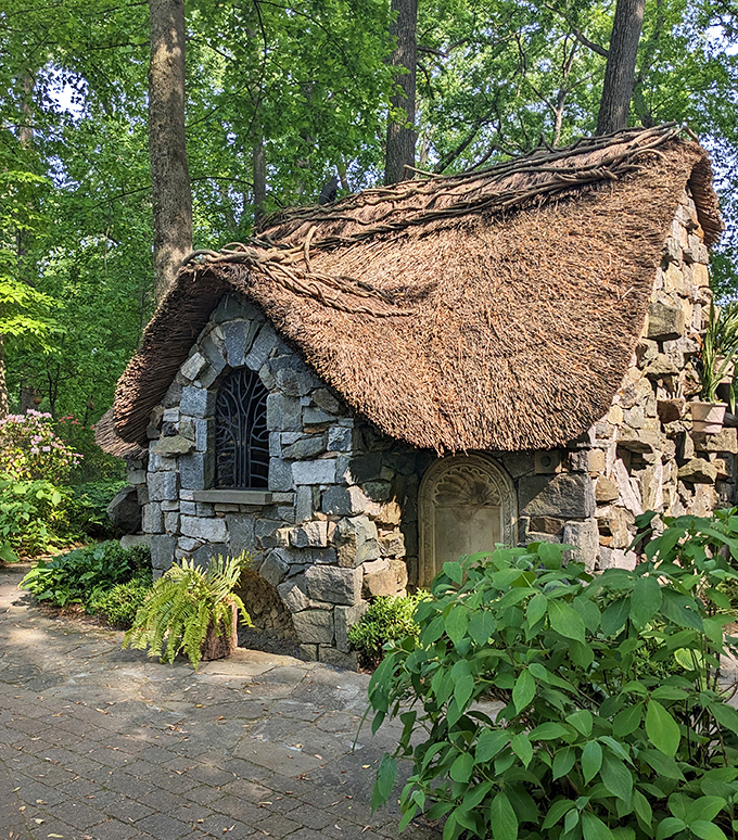 Even fairy tales need proper real estate &ndash; this cottage has better curb appeal than most subdivisions.