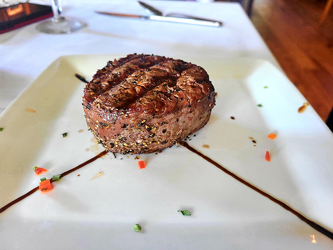 Perfectly seared filet mignon that cuts like butter and dissolves like a dream. This is what cows aspire to become in their next life.
