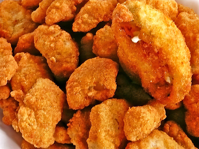 These tender fish nuggets prove that sometimes the best treasures come in bite-sized packages.