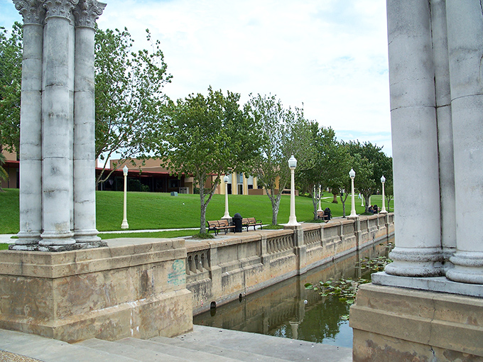 The Frances Langford Promenade offers that rare Florida luxury: a waterfront view without a single souvenir shop in sight. Pure, uncluttered elegance.