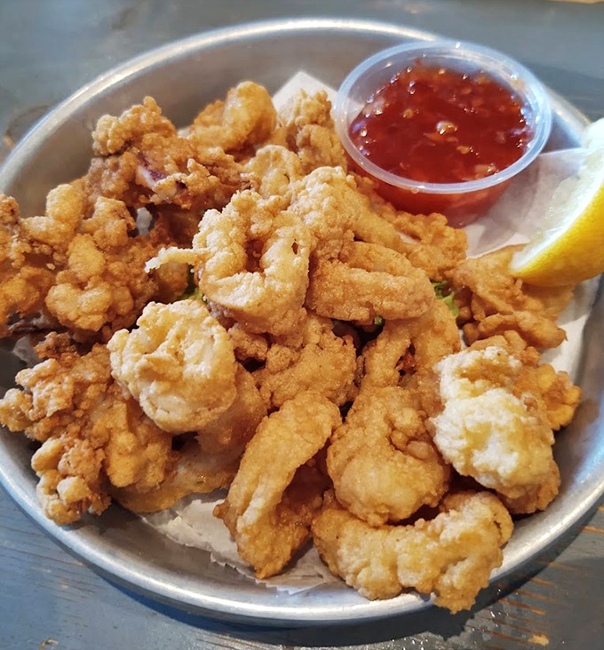 Golden-fried shrimp that crunch like your favorite childhood memory. The perfect marriage of fresh seafood and Southern cooking technique.