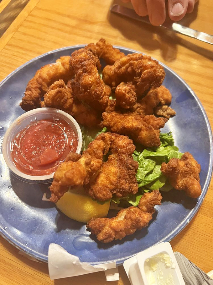 These golden calamari rings aren't just fried&mdash;they're given a crispy spa treatment that would make even squid skeptics swoon.