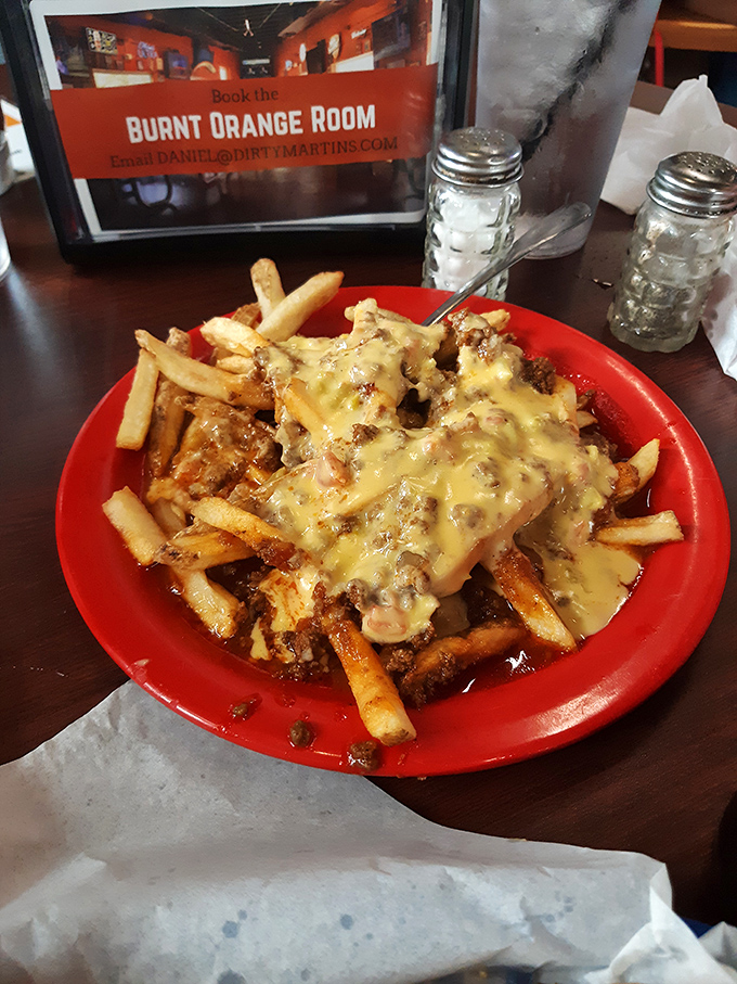 Cheese fries that make you question why anyone would ever eat them any other way. The ultimate guilty pleasure with zero guilt.